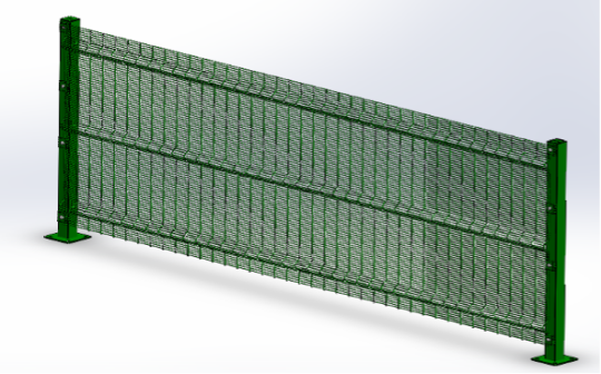 Shamba Anticlimb Fence - Wireprod